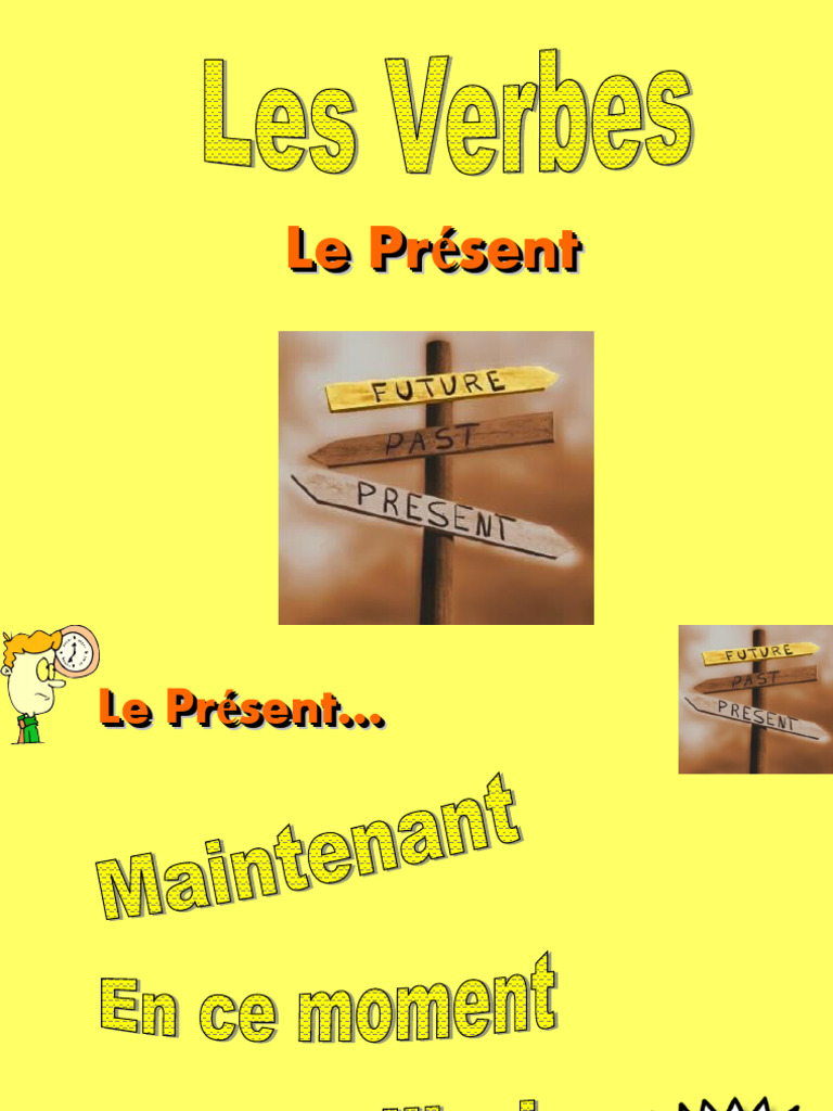 Verbes - Le Present - ER | PDF | Verbe | Typologie linguistique
