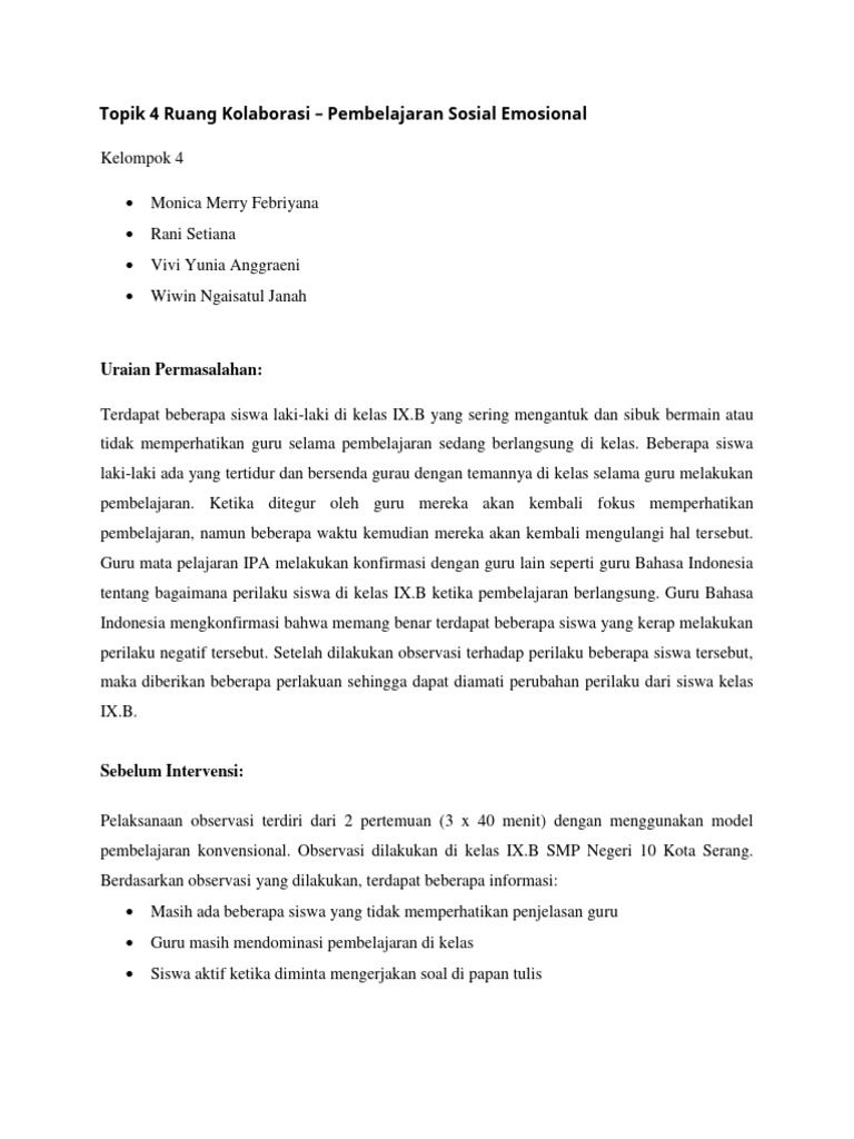T4-C4 Ruang Kolaborasi | PDF