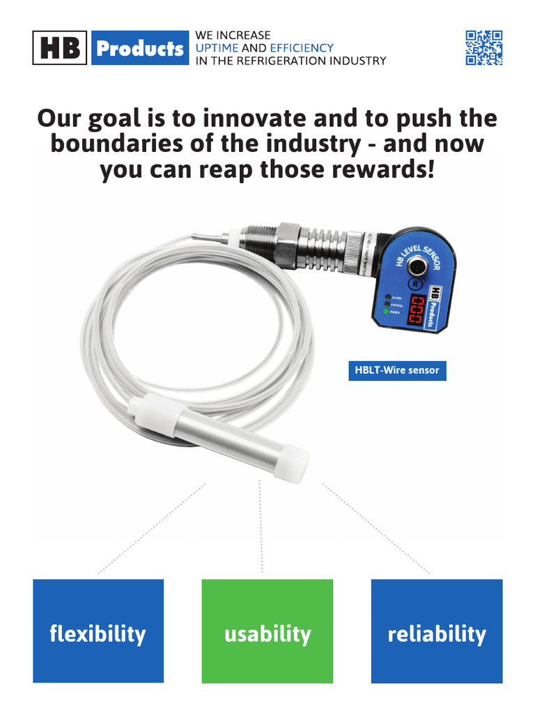 Brochure HB Products HBLT Wire Uk Screen | PDF | Sensor | Manufactured ...