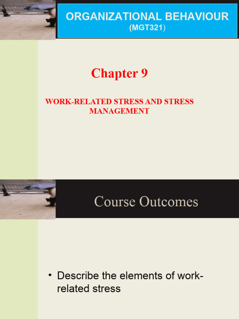 Work-Related Stress Management Guide | PDF | Stress (Biology ...