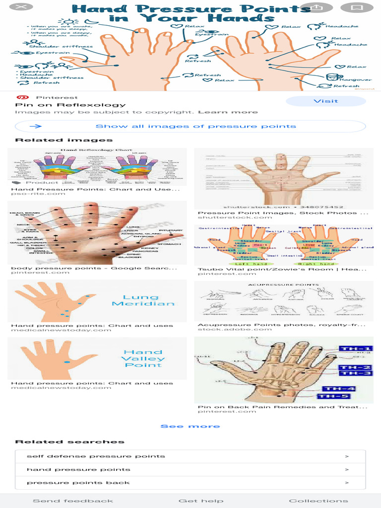 Pressure Points - Google Search | PDF | Acupressure | Alternative Medicine