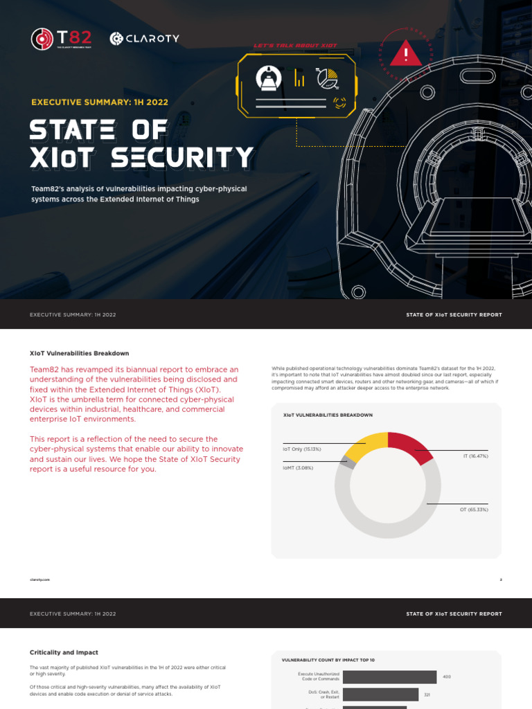 XIoT Security Challenges Overview 2022 | PDF | Internet Of Things ...