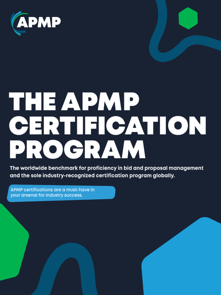 APMP Certification Leaflet | PDF | Business | Social Psychology