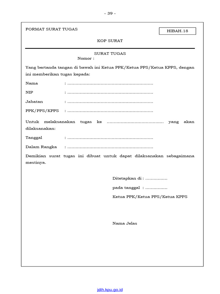 Contoh BKU DLL | PDF