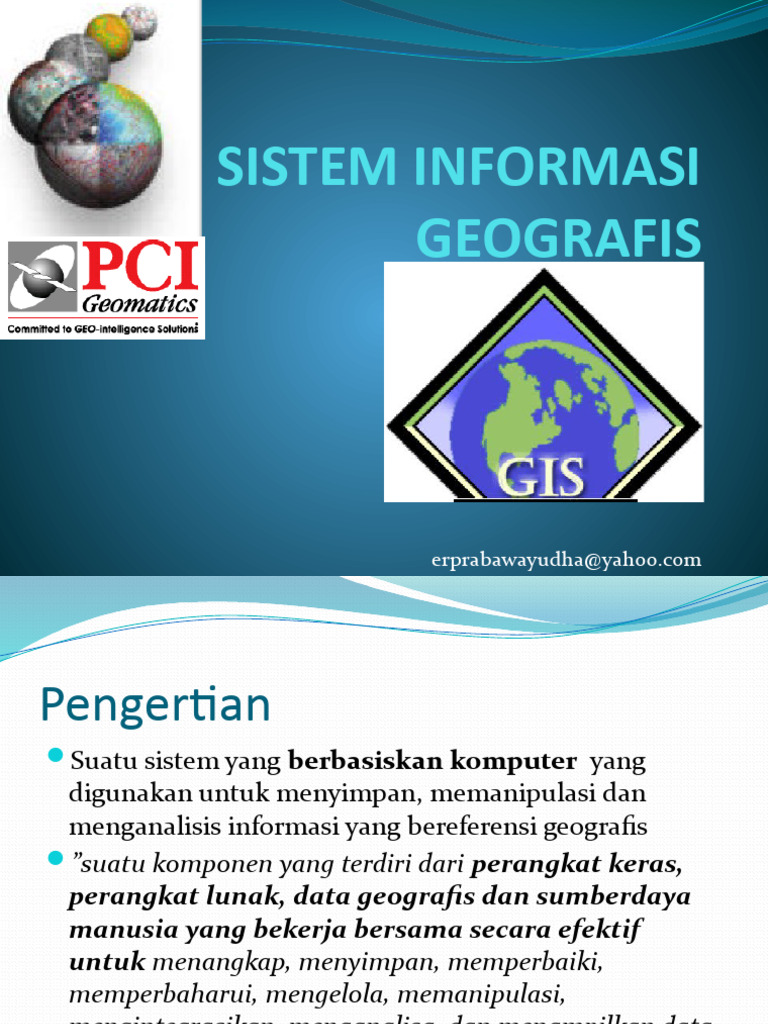 Dasar Sistem Informasi Geografis | PDF