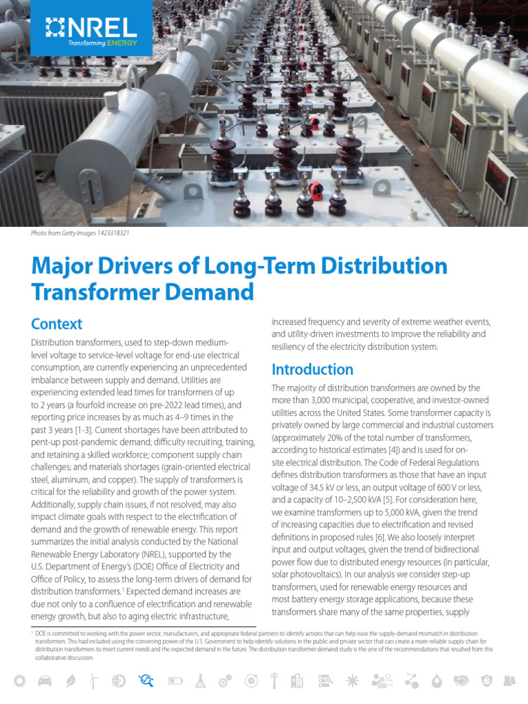 Transformer Report | PDF | Electric Power Distribution | Transformer