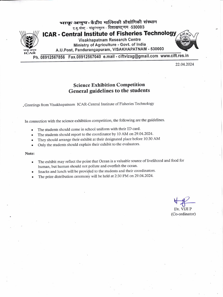 Science Fair Guidelines for Students | PDF