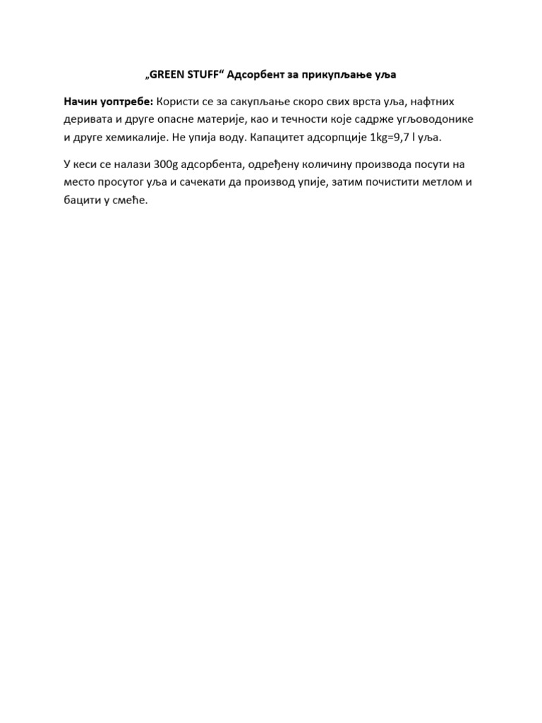 Green Stuff Pdf