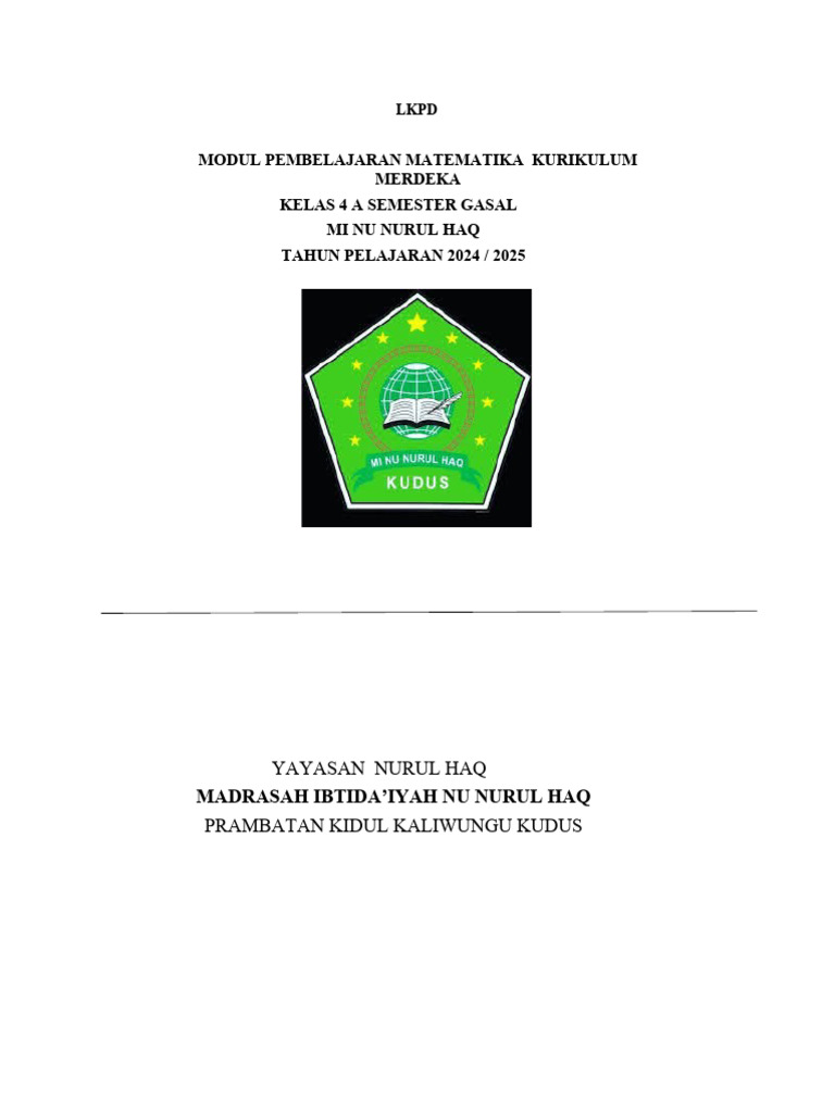 Lkpd Ipas Kelas 5 Harmoni Dalam Ekosistem Pdf