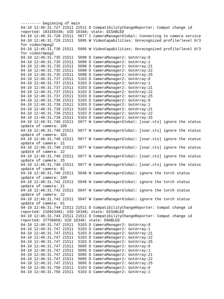 Log Cat 1712727991680 | PDF | Software Development | Computer Science