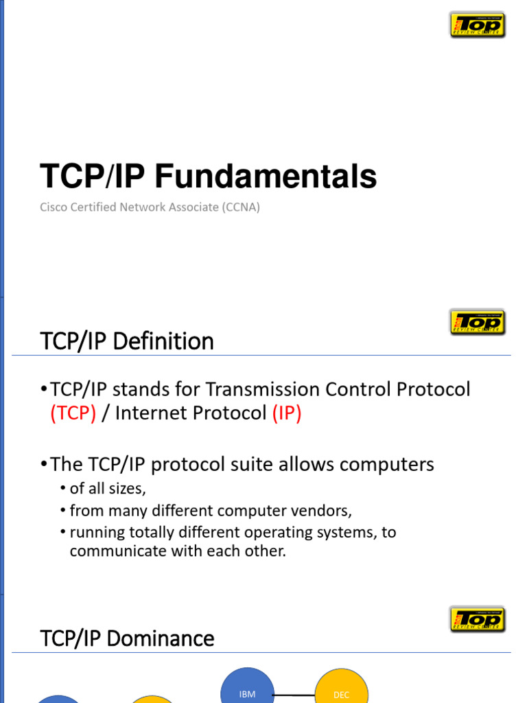 05_tcp_ip | PDF | Internet Protocol Suite | Computer Network