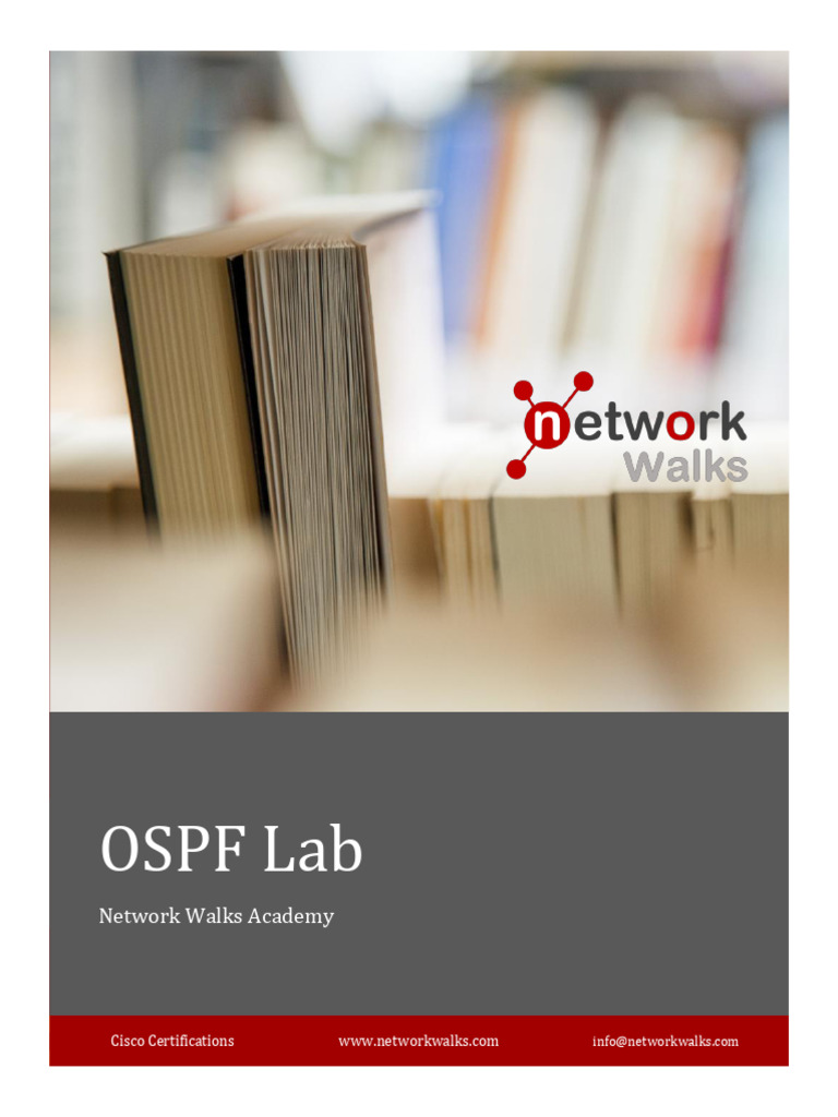 OSPF Configuration Lab Guide | PDF | Router (Computing) | Computer Networking