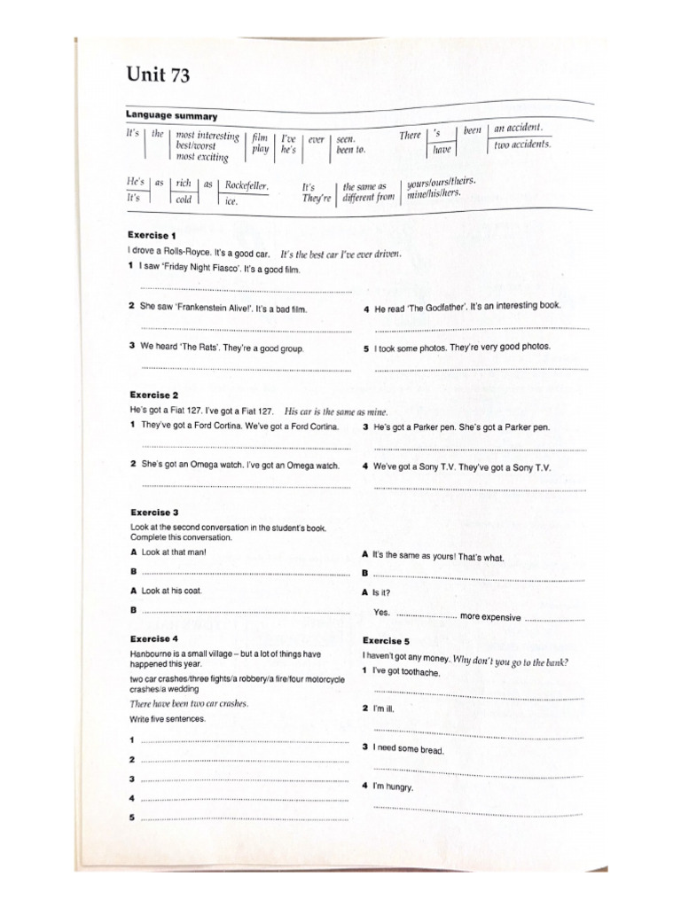 Unit 73 | PDF