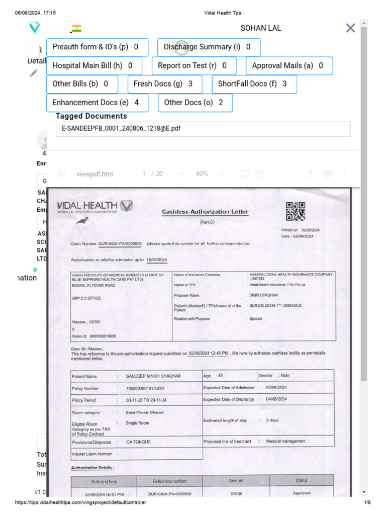 Vidal Health Tpa | PDF | Personal Finance | Insurance