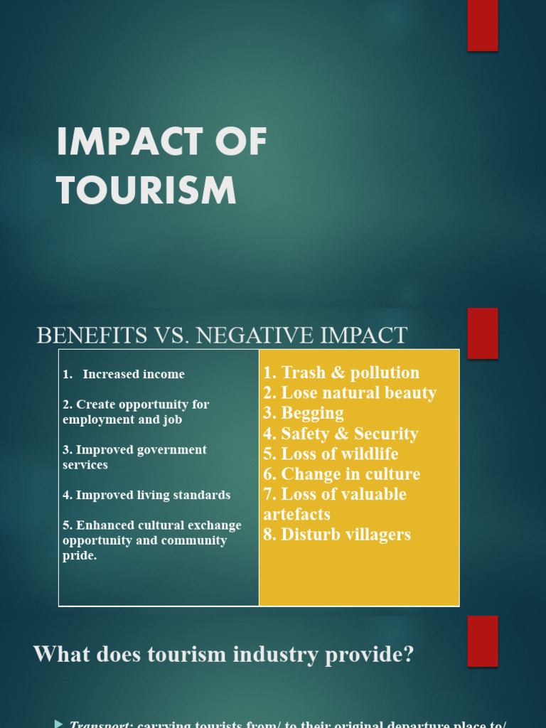 Tourism's Benefits and Drawbacks Explained | PDF | Tourism | Transport