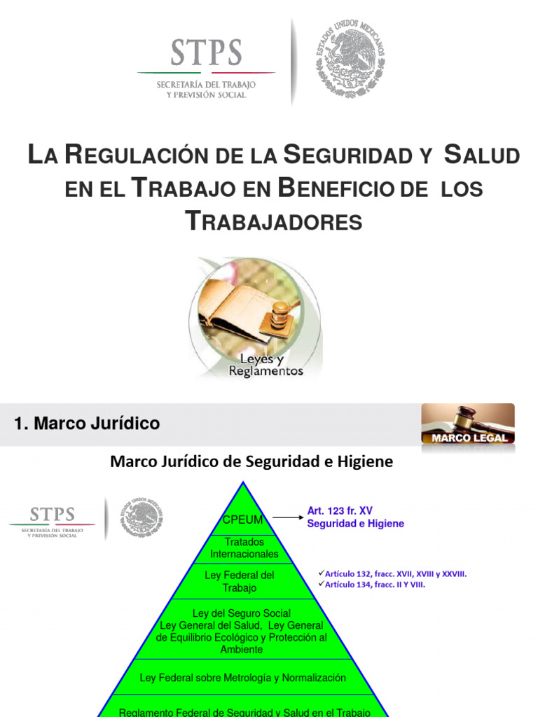 Marco Juridico Seguridad en El Trabajo NOM STPS | PDF | Minería | Seguridad y salud ocupacional