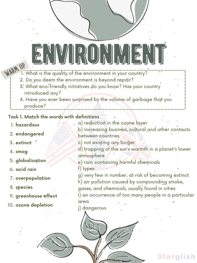 Environment B2 by Starglish | PDF | Waste | Recycling