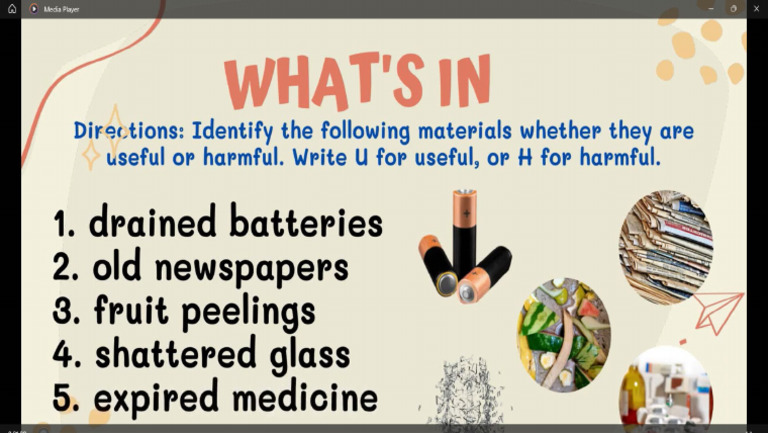 Harmful or Useful Materials | PDF