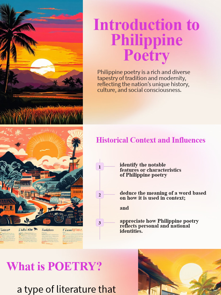 Introduction to Philippine Poetry (1) | PDF | Poetry | Philippines