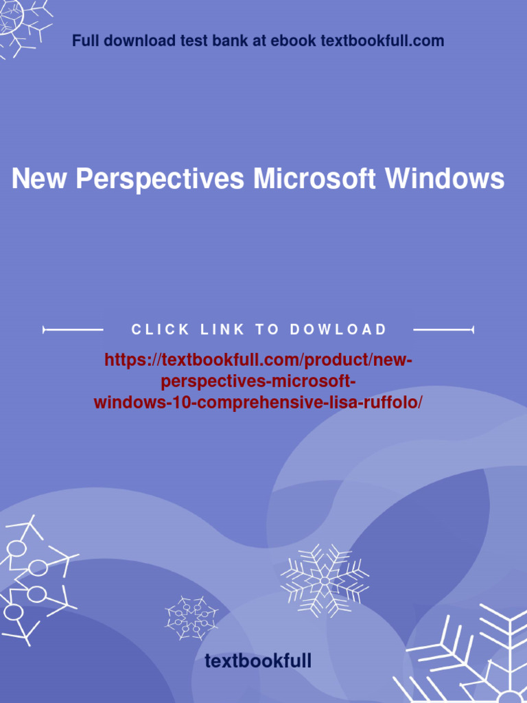 Instant download New Perspectives Microsoft Windows 10 Comprehensive ... Instant download New Perspectives Microsoft Windows 10 Comprehensive ...