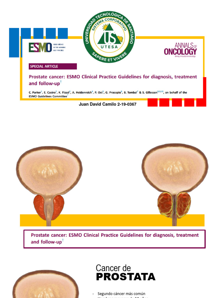 Cancer de Prostata PP | PDF | Cancer de prostata | Antígeno específico de la próstata