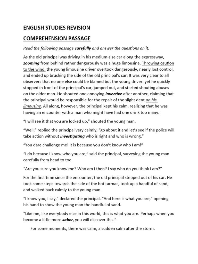 Overcomer's Term English Studies Revision | PDF | Linguistics