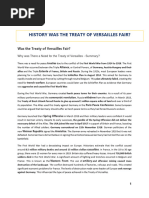 Aims of The Big Three | PDF | World War I | Treaty Of Versailles