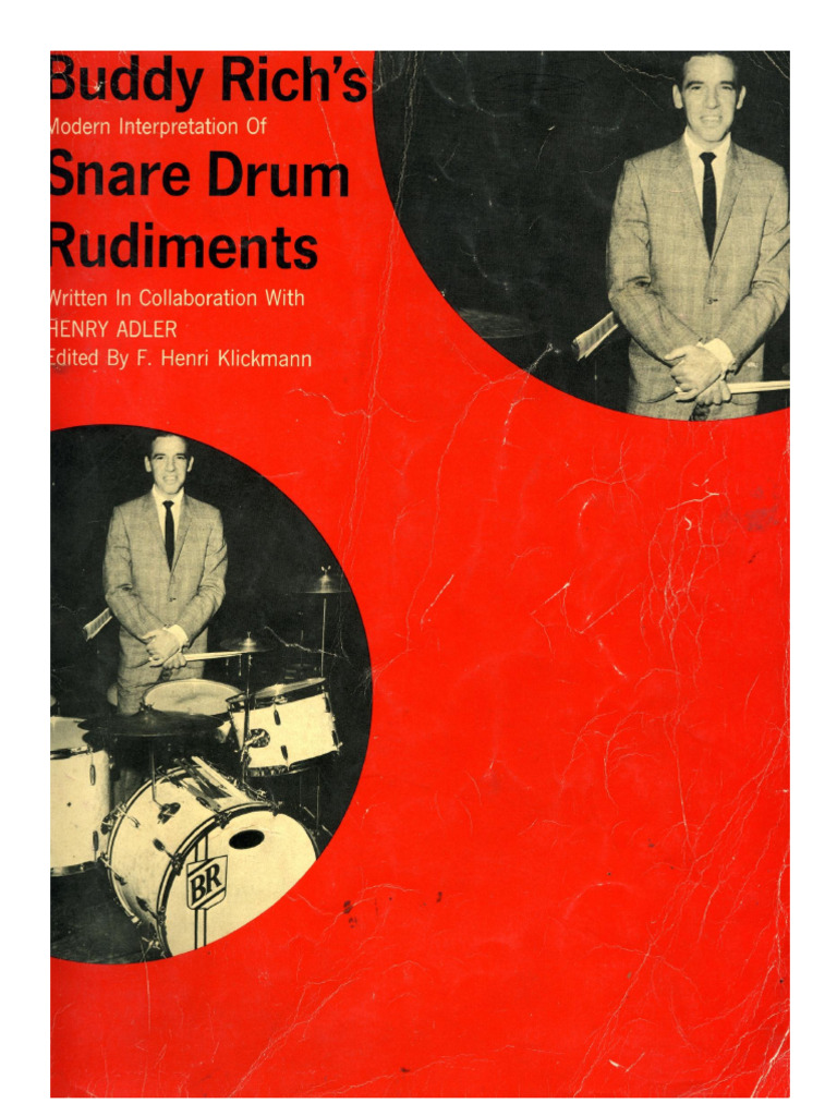 01 - Snare Drum Rudiments - (Buddy Rich) | PDF