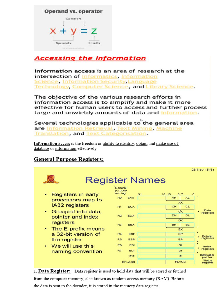 Computer Architecture And Organization Lecture 2 Pdf Pointer Computer Programming Central