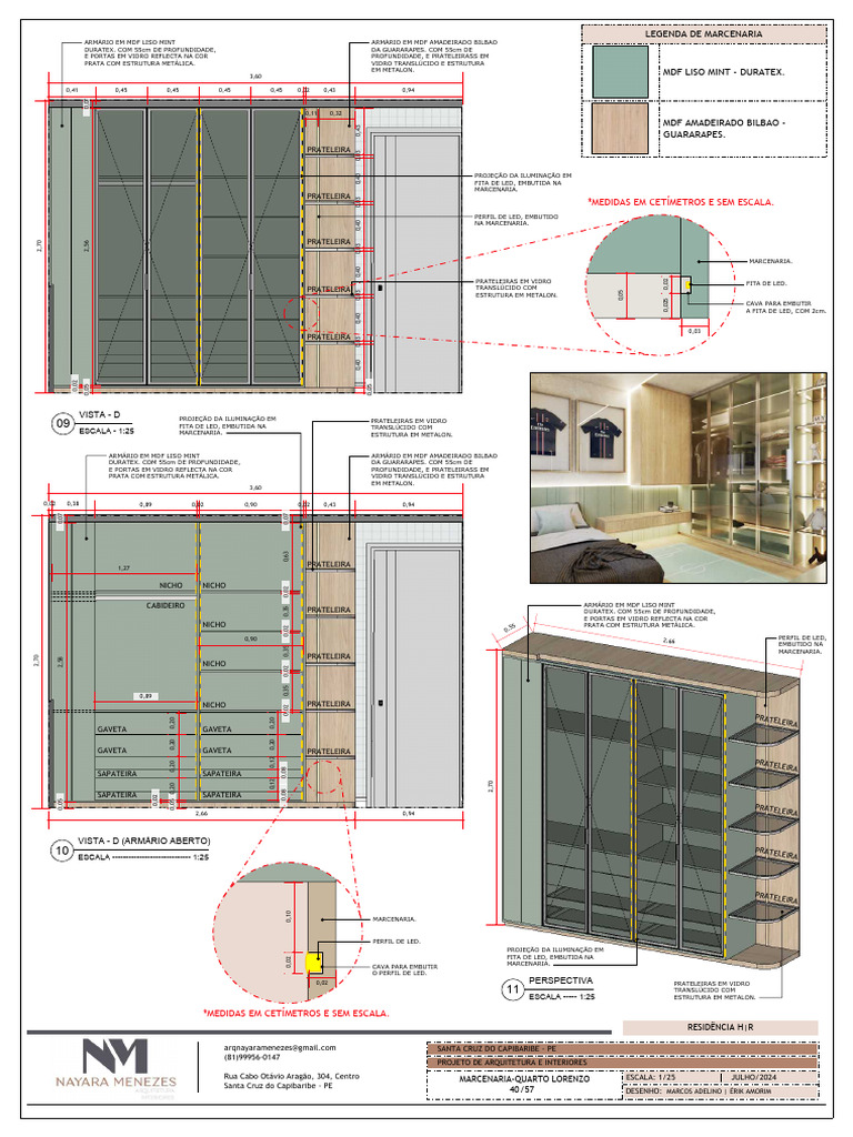 Ea Residência - HR Marcenaria R03 | PDF