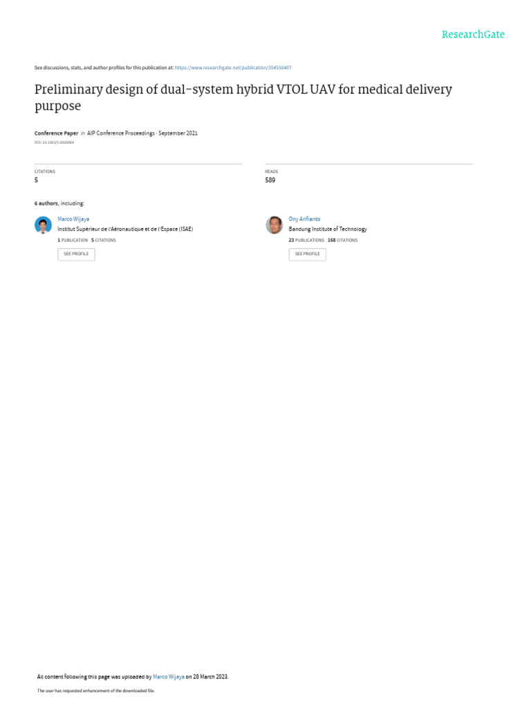 The 8 This As T Published Paper | PDF | Unmanned Aerial Vehicle | Takeoff