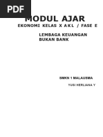 Modul Ajar Ekonomi Fase e - Kegiatan Ekonomi | PDF | Karier & Perkembangan | Bisnis