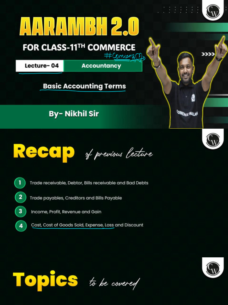 Basic Accounting Terms 04 Liabilities (Non-Current and Current) - Class ...