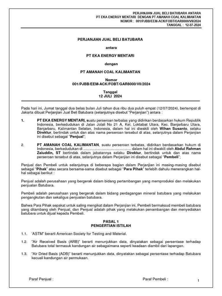 Eem & Ack - PJBB Fobt - Gar8000-1 | PDF