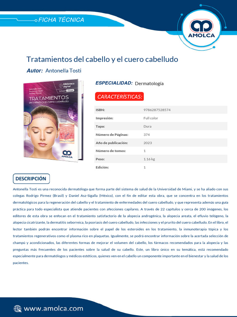 Brochure VpAICxdImZ | PDF | Perdida de cabello | Dermatología
