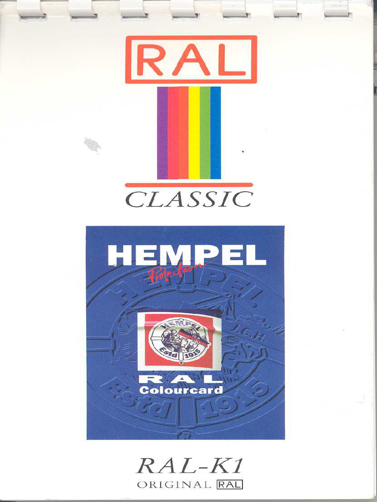 Colores R.A.L. - ColourCard | PDF