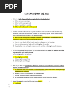 Lorimar Let Reviewer Gen Ed | PDF