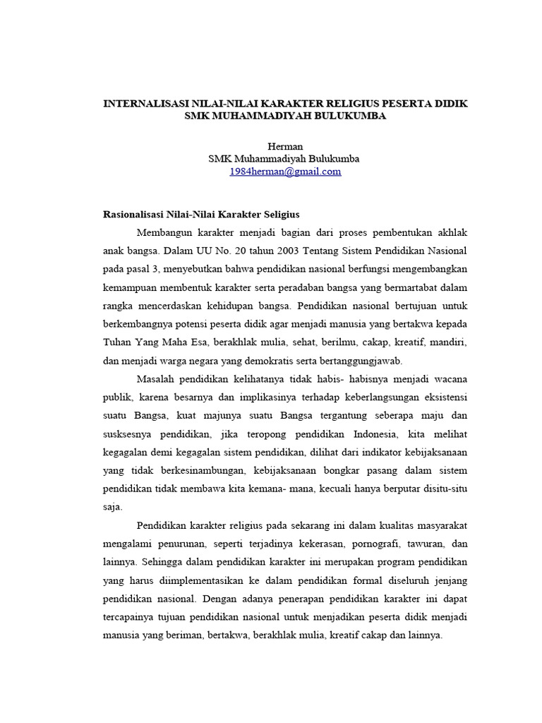 Program Religi SMK Muhammadiyah | PDF