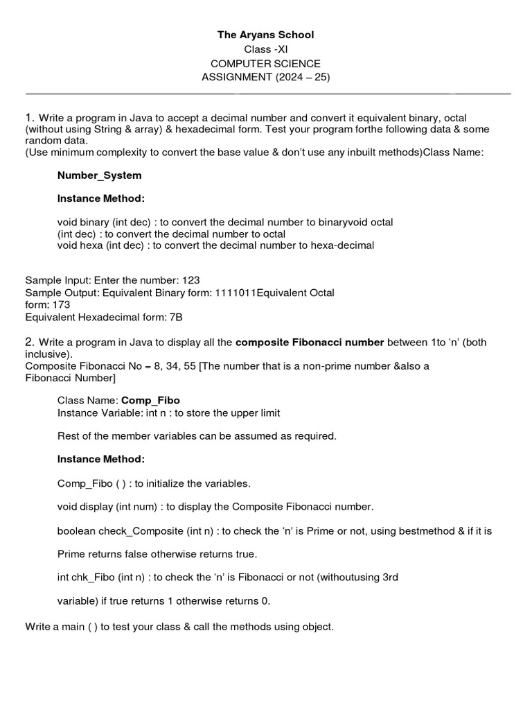 11 Project Computer 2024 | PDF | Integer (Computer Science) | Numbers 11 Project Computer 2024 | PDF | Integer (Computer Science) | Numbers