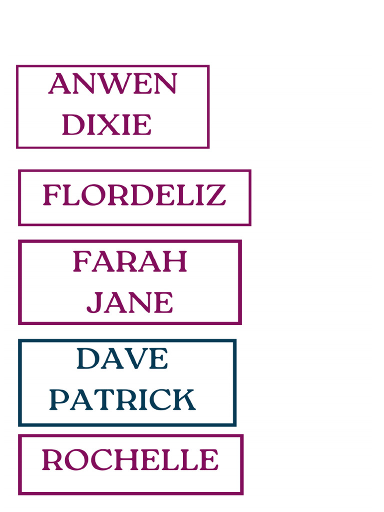 Nametag | PDF