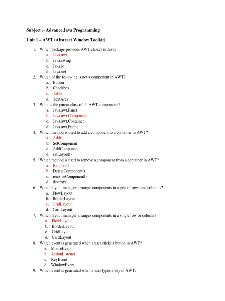 Unit1 MCQ | PDF | Window (Computing) | Software