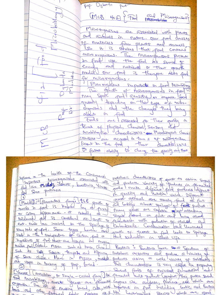 Mcb 412 Prof Ogbonda Notes Pdf