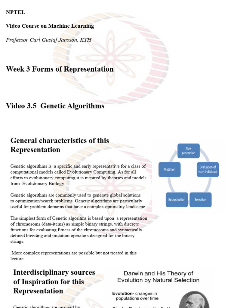 Genetic Algorithms in Machine Learning | PDF | Genetic Algorithm | Theoretical Computer Science