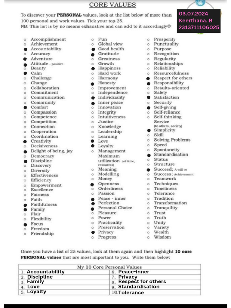 Black and White Blank Note Document | PDF