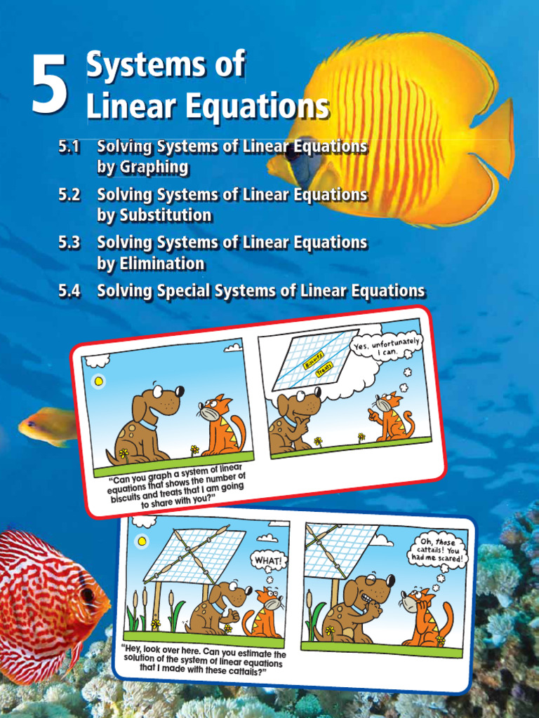 Chap 05 System Of Linear Equations Pdf Equations System Of Linear Equations