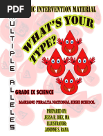 Estefania Fernandez - Lab Activity - Blood Type Pedigree Mystery | PDF ...