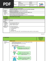 Lesson Plan in Science Grade 9 COT 4 With Indicators | PDF | Projectiles | Acceleration