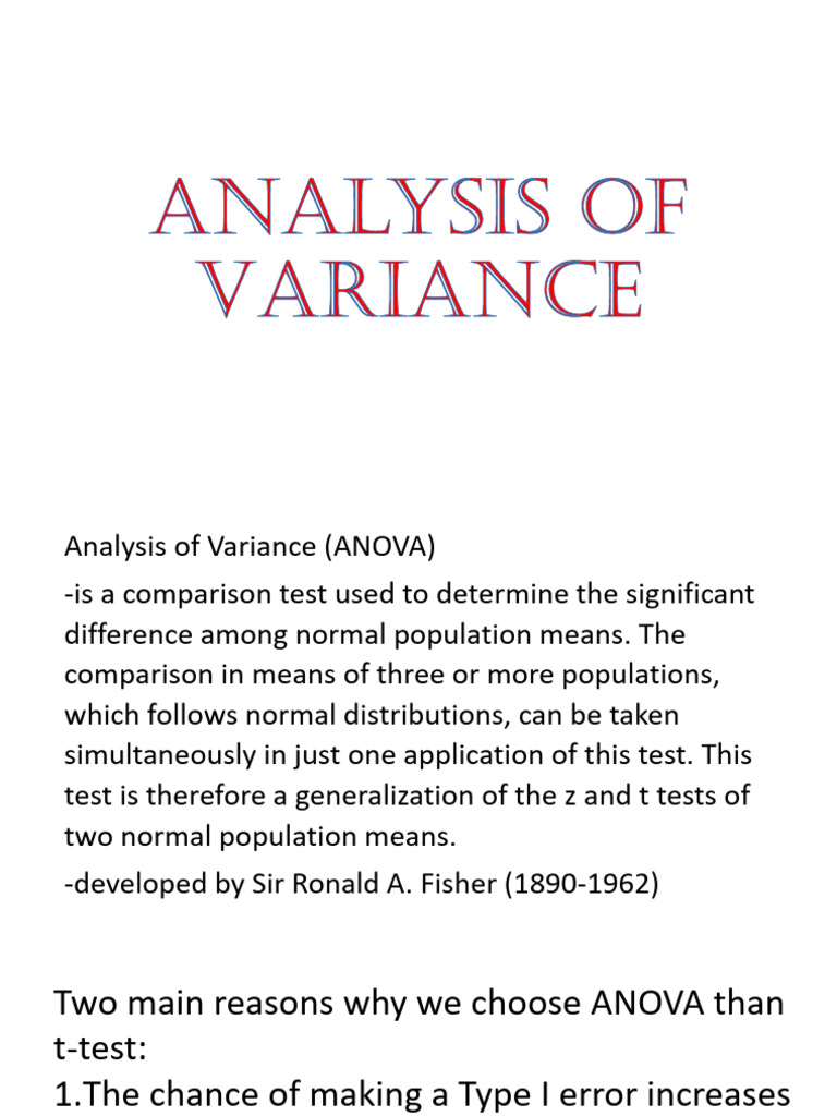 chapter-7.1-One-Way-Analysis-of-Variance | PDF | Analysis Of Variance ... chapter-7.1-One-Way-Analysis-of-Variance | PDF | Analysis Of Variance ...