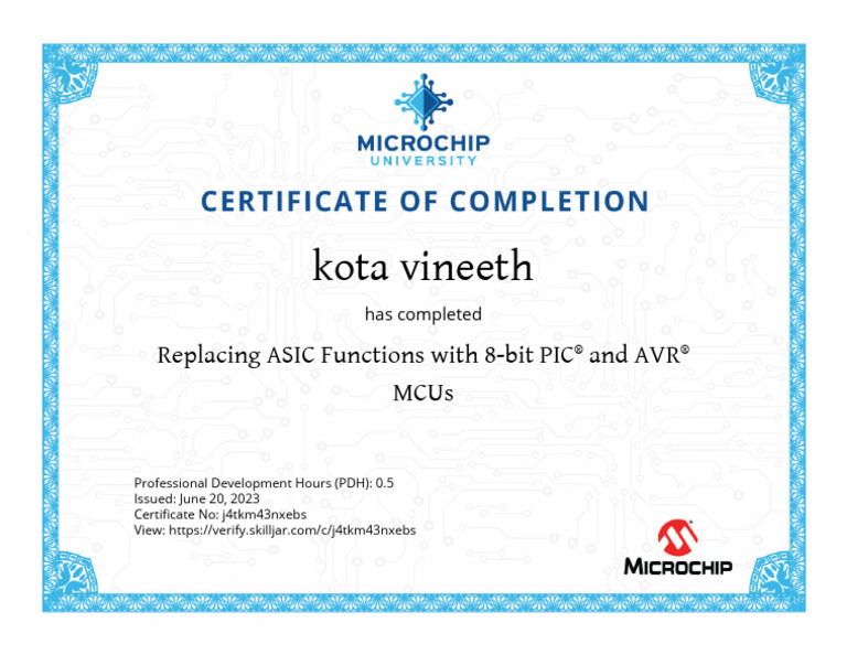 Replacing ASIC Functions With 8-Bit PIC® and AVR® MCUs | PDF