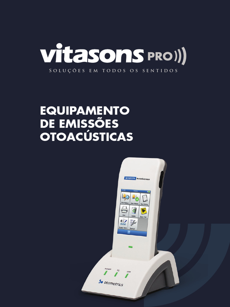 Equipamento Accuscreen: Teste da Orelhinha | PDF | Informática ...